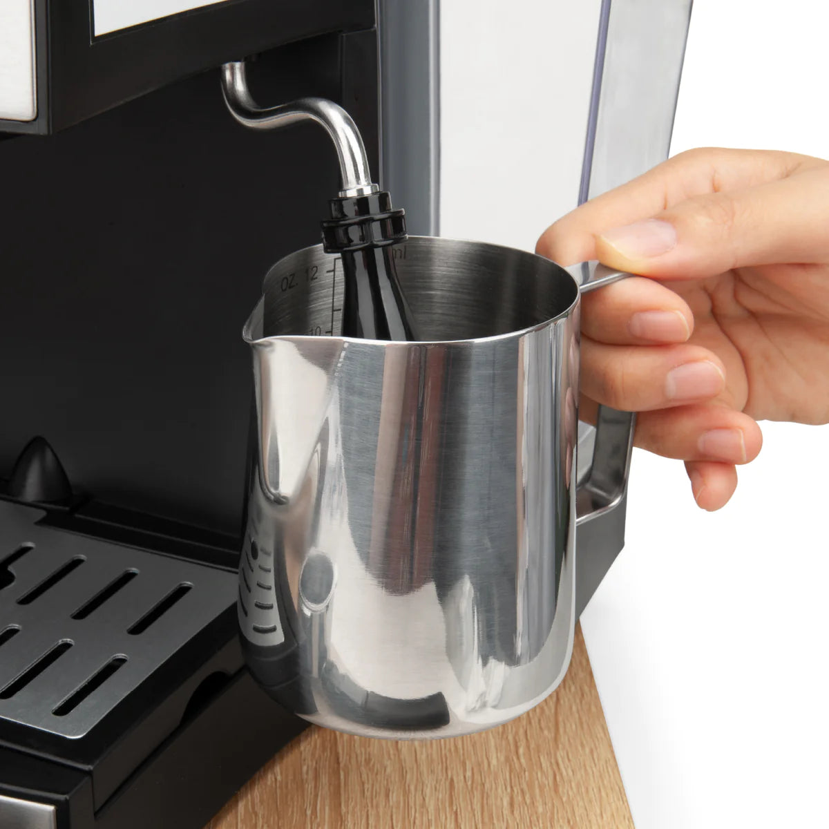 Stainless Steel Milk Frothing Jugs | Coffee Products by Bootlegger Coffee